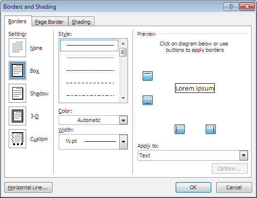 How To Draw Double Line Border In Word